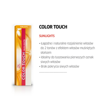 WELLA Color Touch Sunlights farba do włosów /0 60ml /0 | Queend.pl